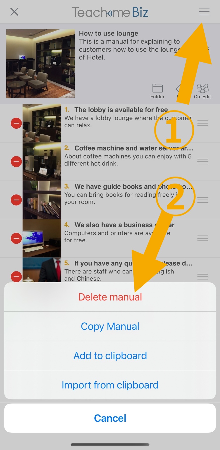 Changed manual edit/delete method for mobile app | Released on May 23 ...